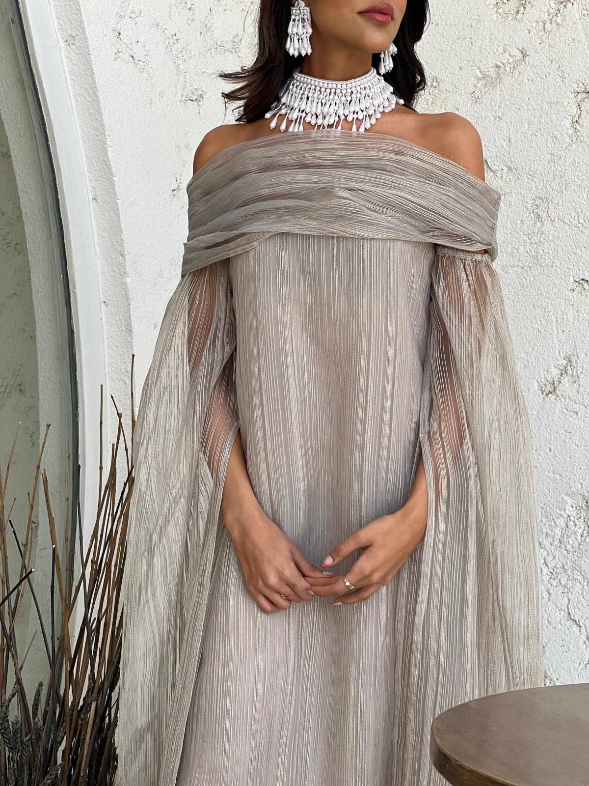 OFF-SHOULD DRESS - Nour Aldhahri